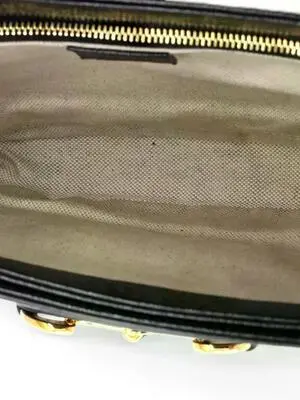 Gucci Horsebit 1955 Gg Denim Small Shoulder Bag