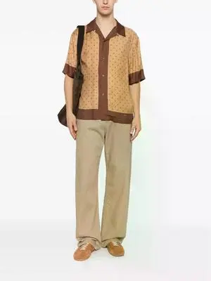 Sandro Monogram-pattern Shirt