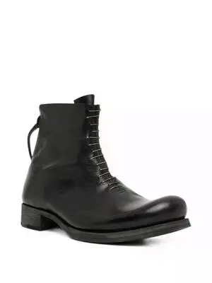 MA+ Ma Staple-detail Back-zip Boots