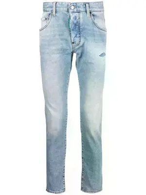 Dsquared2 Skinny Washed Denim Jeans