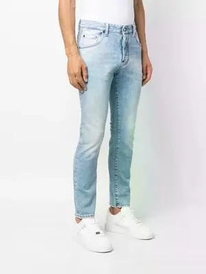 Dsquared2 Skinny Washed Denim Jeans
