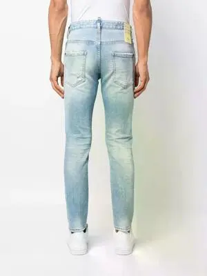 Dsquared2 Skinny Washed Denim Jeans