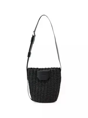 ALLSAINTS Alba Woven Bucket Bag