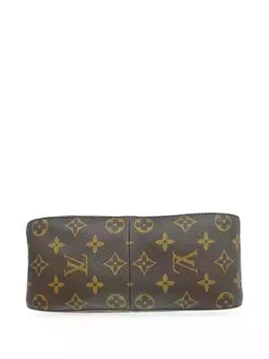 LOUIS VUITTON Monogram Canvas Looping Shoulder Bag - Brown