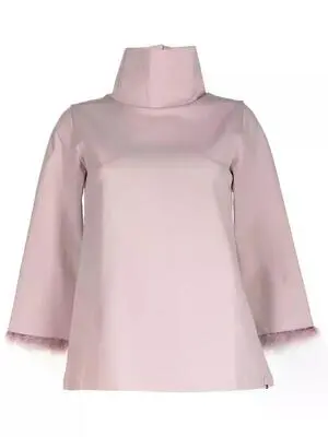 Herno Knitted Top With Contrast Trim