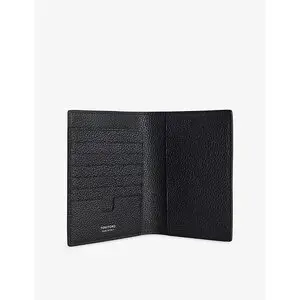 TOM FORD T Line Leather Passport Holder