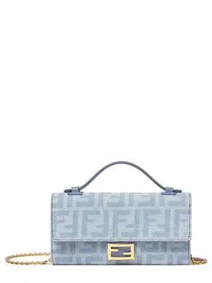 Fendi Mini Top Handle Bag With Removable Chain Strap