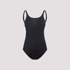 COURREGES Cut Out Swimsuit - Black