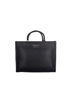 Liu Jo Textured Pu Mini Bag With Top Handles - Black