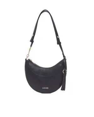 Liu Jo Fold-over Clutch Bag - Black