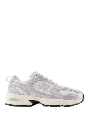 NEW BALANCE Sporty Mesh Sneakers With Reflective Details - Silver