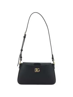 Dolce & Gabbana Mini Brass Magnetic Closure Bag - Nero