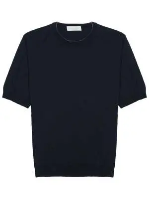 LUIGI GENTILE Cotton Crew Neck Pullover