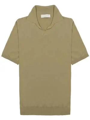LUIGI GENTILE Classic Polo Shirt Ss26 Collection - Green