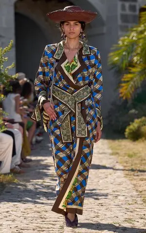 ALEMAIS Basilia Silk Trench Shirtdress