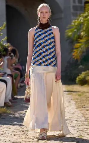 ALEMAIS Basilia Beaded Cotton Maxi Dress - Multi