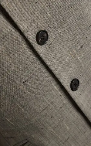 KALLMEYER Henri Speckled Wool Duster Coat