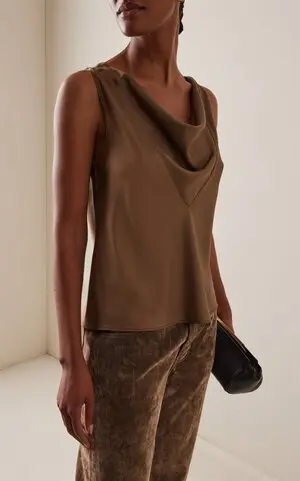 KALLMEYER Nicola Silk-twill Top