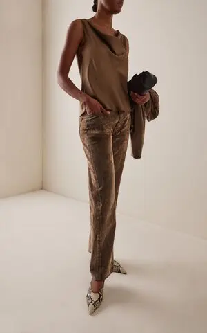 KALLMEYER Nicola Silk-twill Top