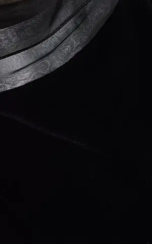KALLMEYER Griei Scarf Velvet Maxi Dress