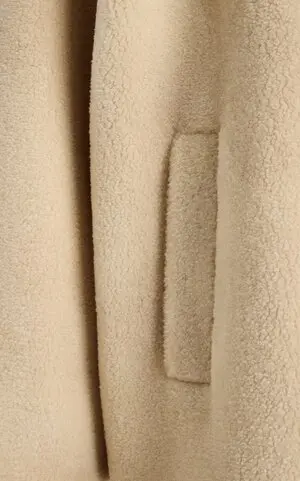 KALLMEYER Betty Car Wool-shearling Coat