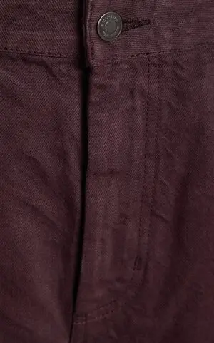 KALLMEYER Column Cotton-denim Straight Leg Pants