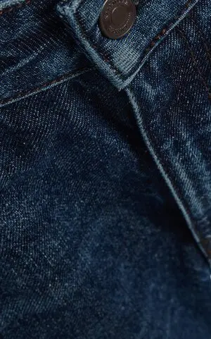 KALLMEYER Haley Flared Cotton Denim Pants