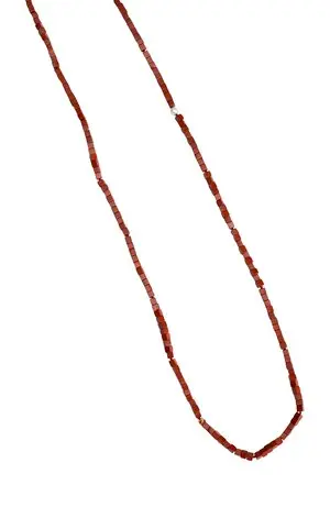 Le Sundial Ines Jasper Necklace - Red