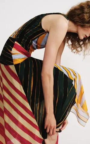 Proenza Schouler Judd Printed Silk-blend Dress