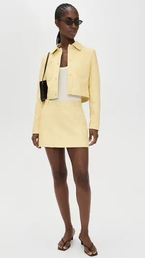 FRAME The Small Leather Jacket