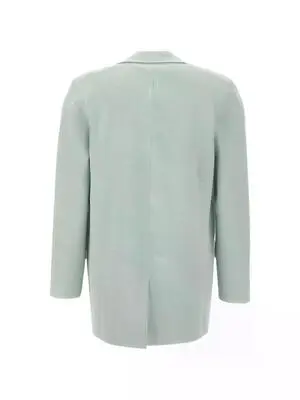 KANGRA Single-breasted Milano-stitch Blazer - Blue