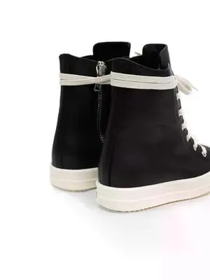 Rick Owens Tower Leather High-top Sneakers