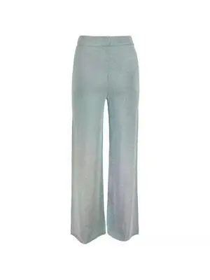 KANGRA Knitted Lurex Palazzo Pants