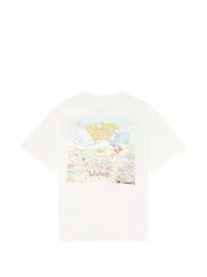LE MONT SAINT MICHEL Graphic-print T-shirt - Neutrals