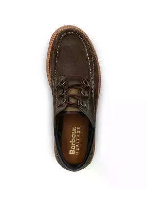 Barbour Murtun Contrast-stitch Derby Shoes