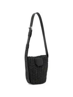 ALLSAINTS Alba Woven Bucket Bag