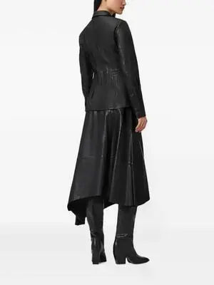 ALLSAINTS Asymmetric Panelled Midi Skirt