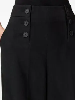 ALLSAINTS Raina Wide-leg Trousers With Button Detail