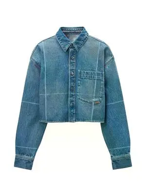 Alexander Wang Cropped Button-down Shirt