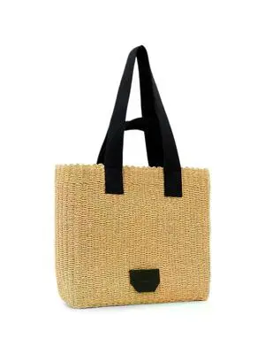 ALLSAINTS Izzy Woven Tote Bag