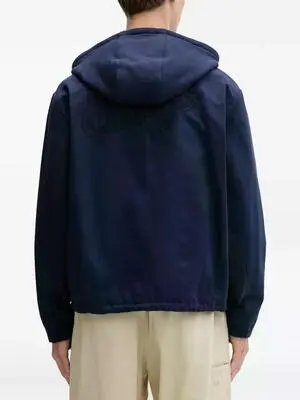 Kenzo Logo-embroidered Zip-up Jacket