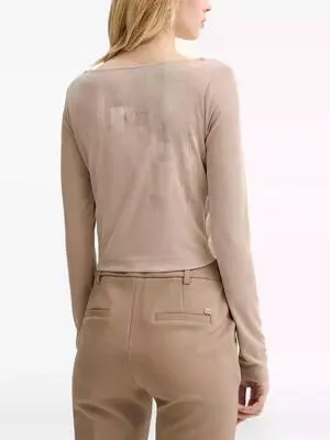 Guess Cut-out Bow Detail Top