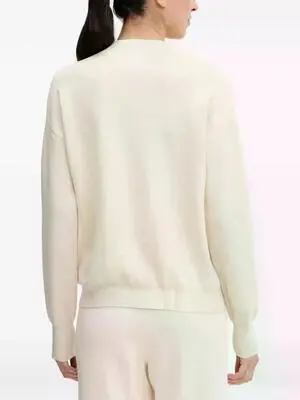 Guess Logo Detail Mock Neck Sweatshirt