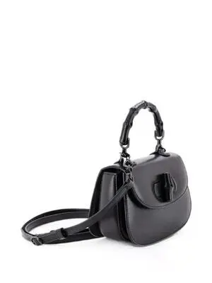 Gucci Bamboo 1947 Leather Mini Top Handle Bag
