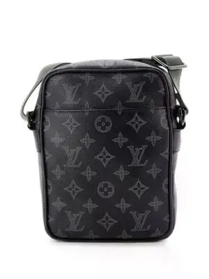 LOUIS VUITTON Vivienne Monogram Eclipse Pm Danube Crossbody Bag - Black