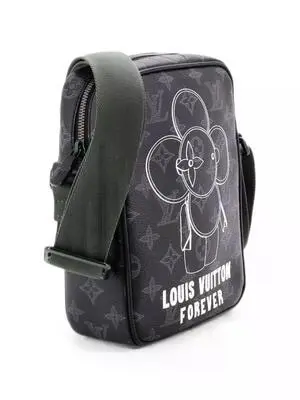 LOUIS VUITTON Vivienne Monogram Eclipse Pm Danube Crossbody Bag - Black