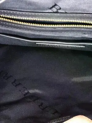 Burberry Leather Rucksack Backpack