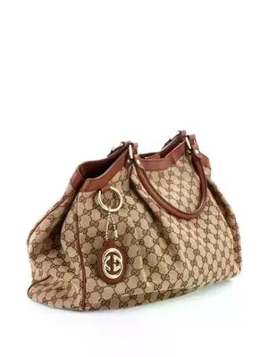 Gucci Sukey Gg Canvas Large Tote Bag