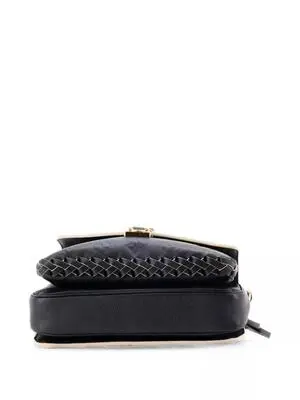 LOUIS VUITTON Monogram Empreinte Leather Pochette Metis Bag - Black