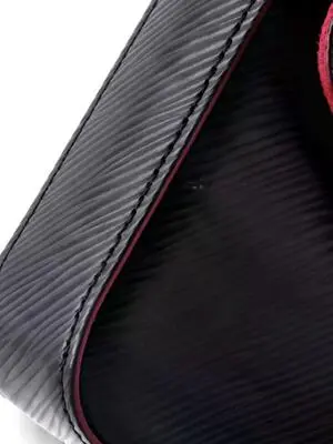 LOUIS VUITTON Felicie Pochette Epi Leather Crossbody Bag - Black
